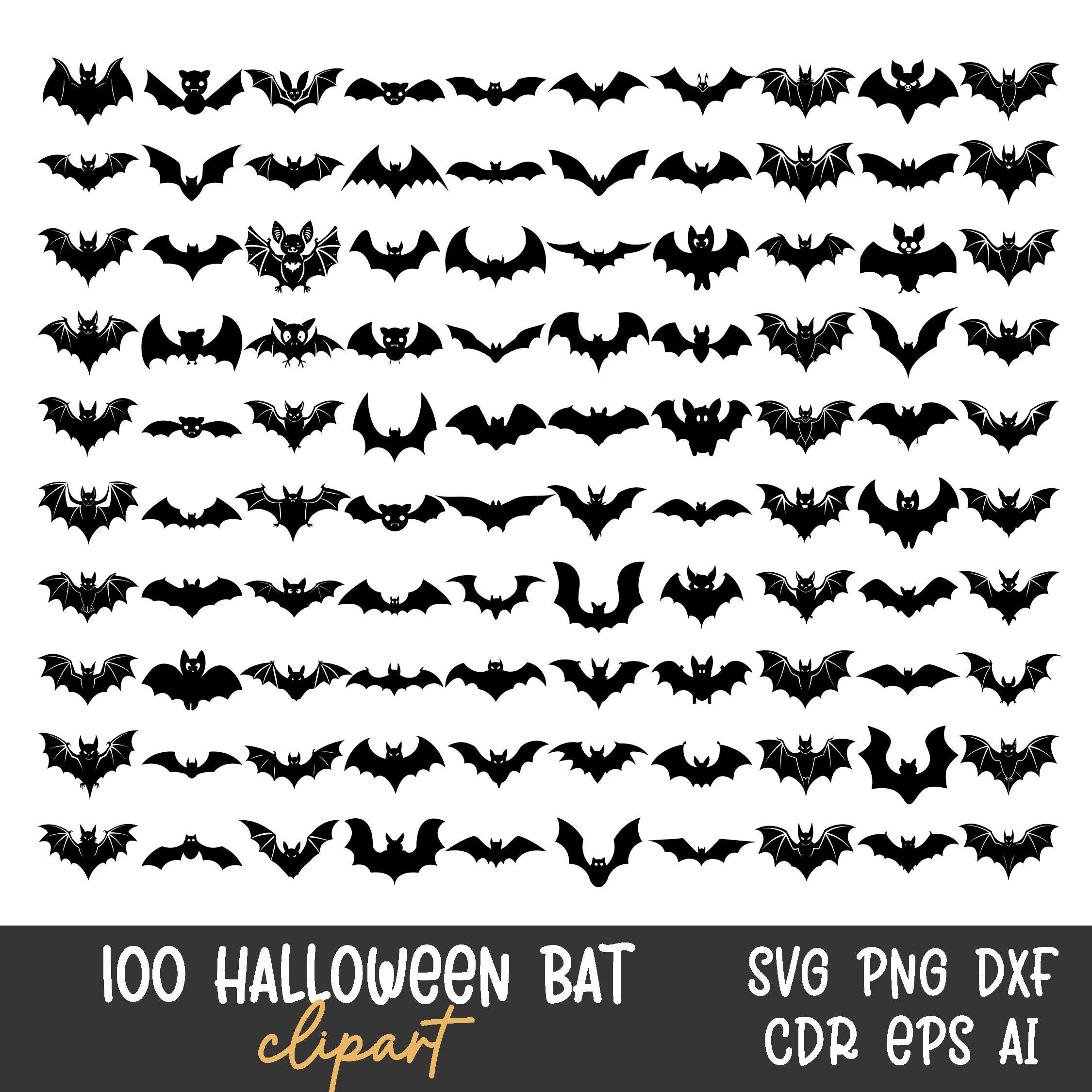 Bat Svg Bundle, Halloween Bat Svg, Halloween Bat, Night Bat Svg ...