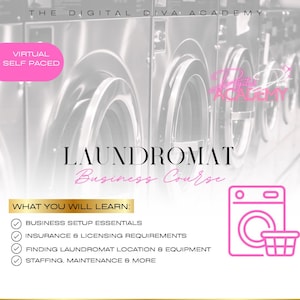 Start a Profitable Laundromat Business | Virtual Course for ...