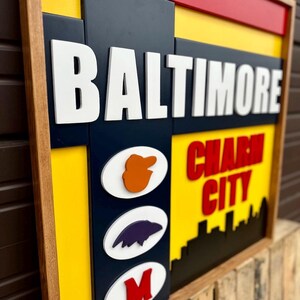Baltimore Charm City Sign | Old Bay Sign | Baltimore | Charm City | Old ...