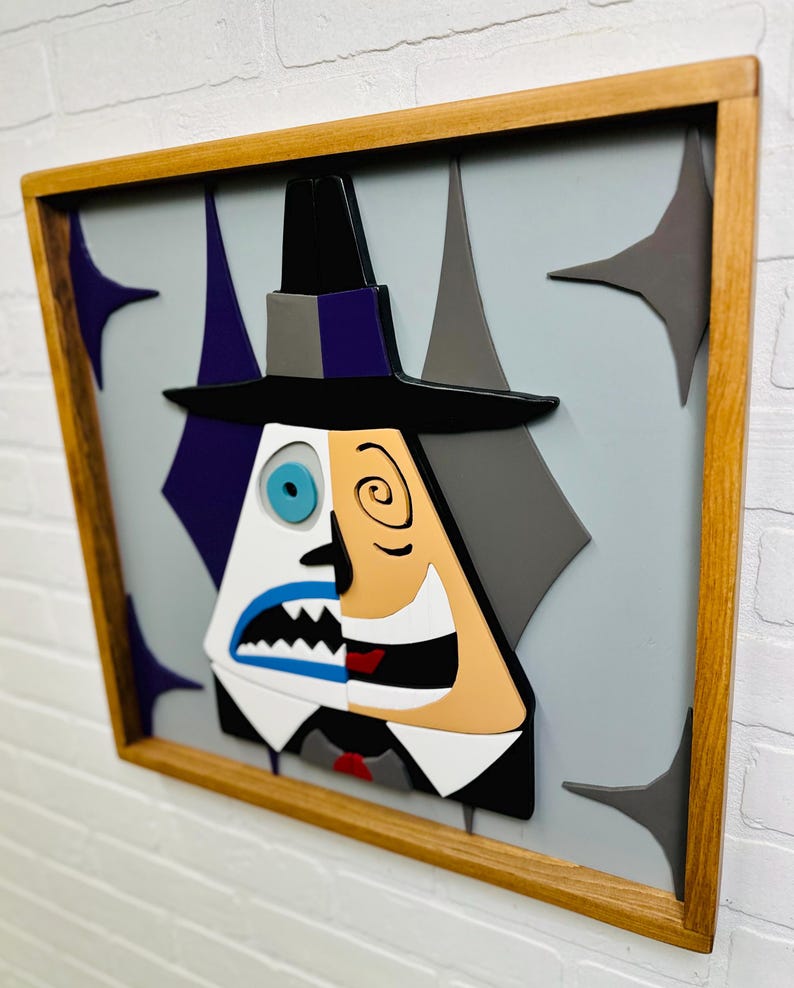 Nightmare Before Christmas Halloween Sign | Nightmare Mayor | Halloween ...