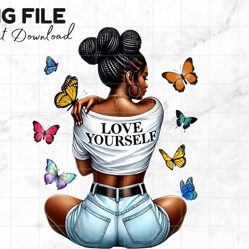 Black Women Self Love Tshirts - Etsy