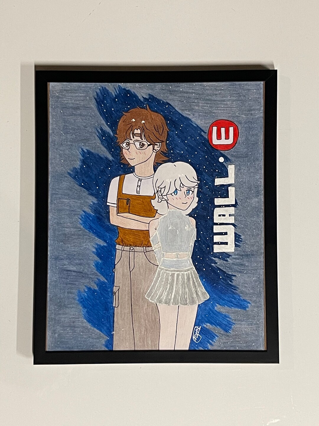 WALL-E Fan Art Wall Decor Original One-of-a-kind Handmade Art - Etsy