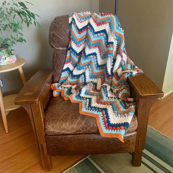 Chevron Throw - Etsy