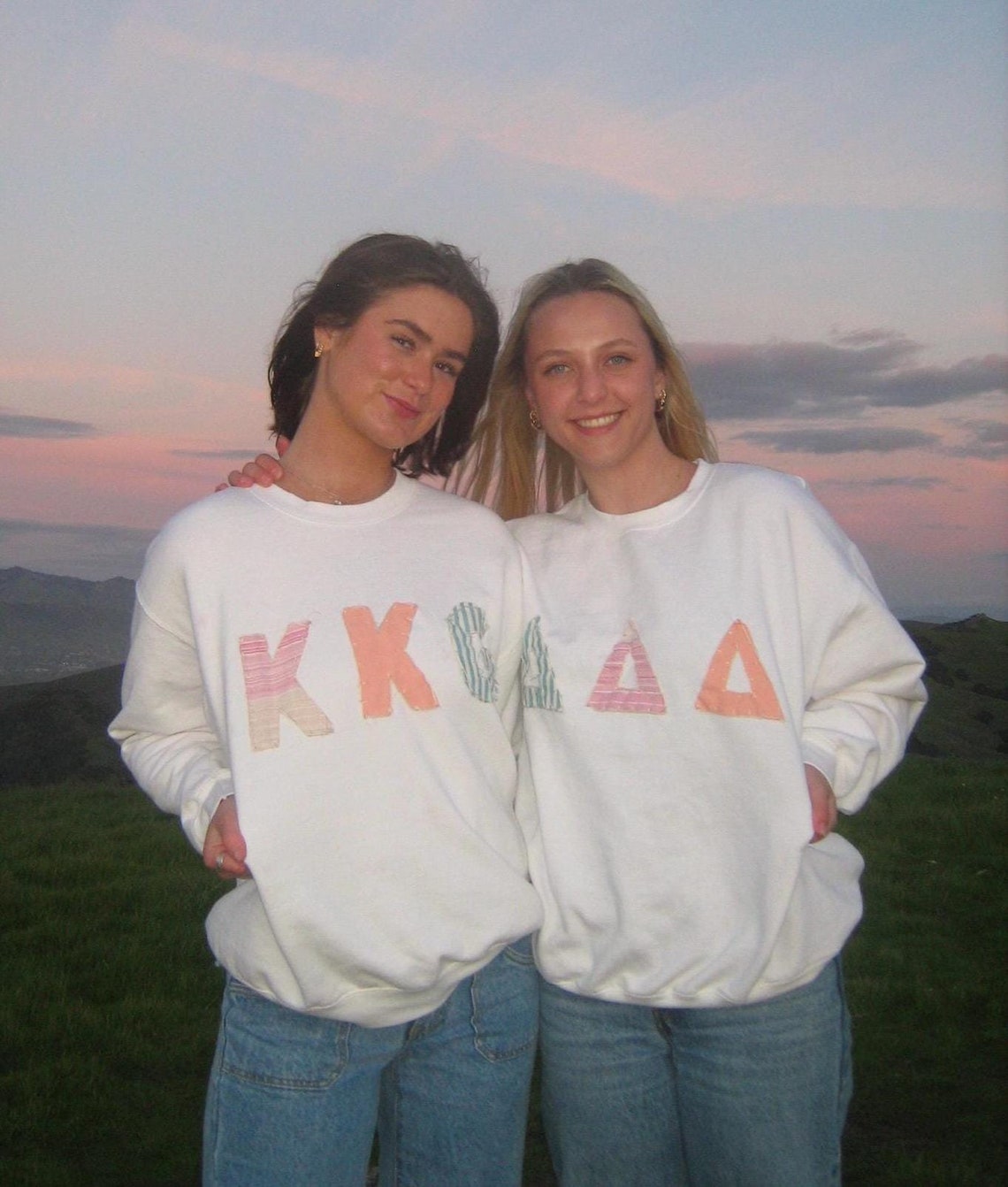 CUSTOM Patchwork Sweatshirt- Handmade and Hand Sewn Crewneck Sweatshirt ...