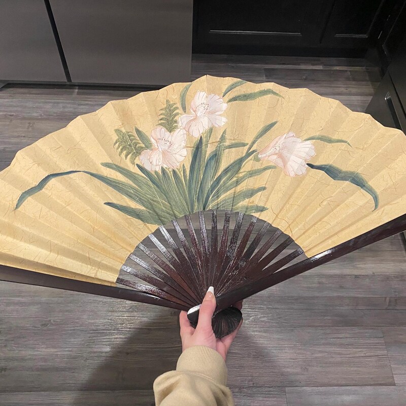Large Japanese Fan - Etsy