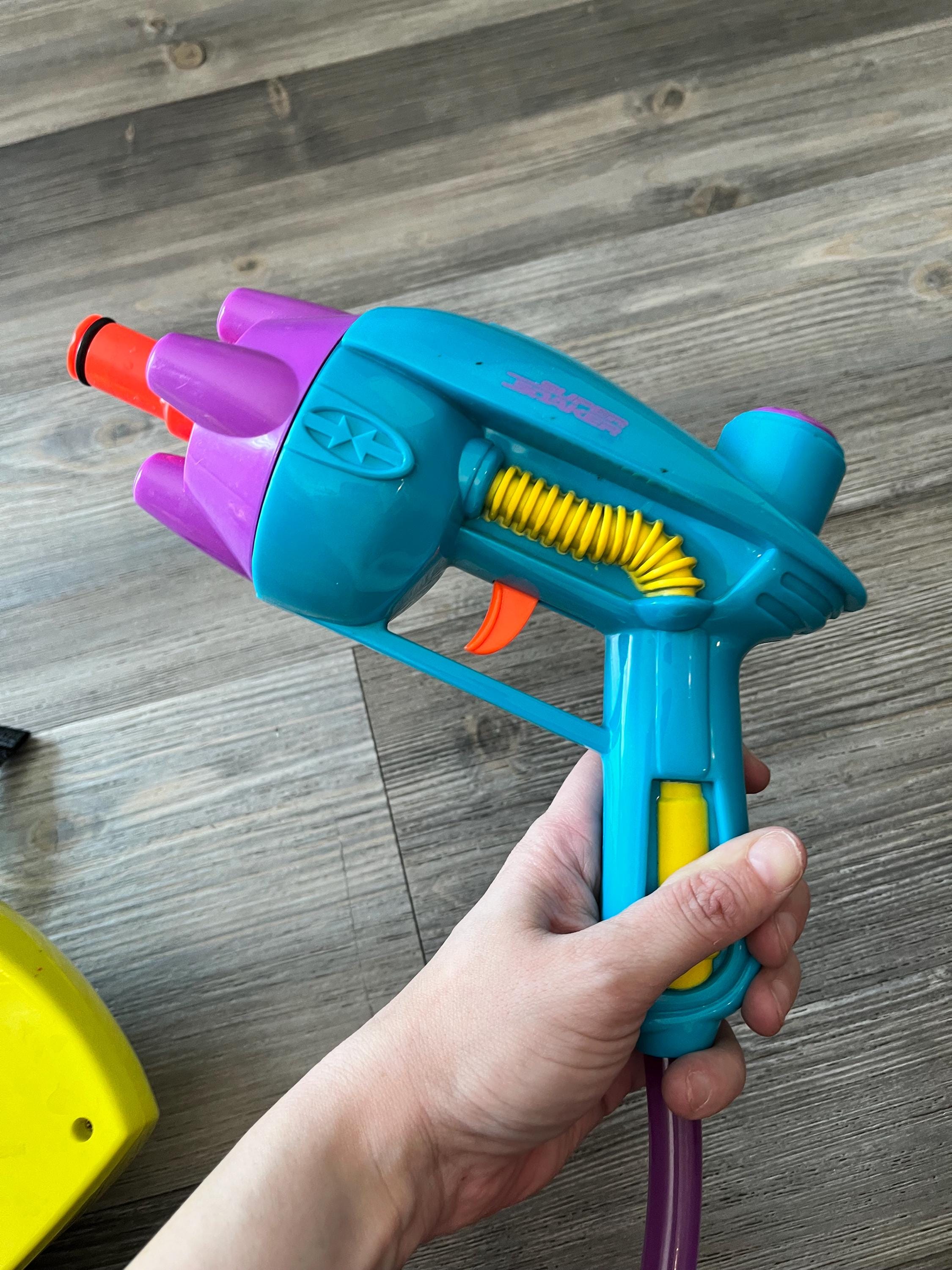 Vintage Super Soaker Super Charger BIG TROUBLE Backpack Constant ...