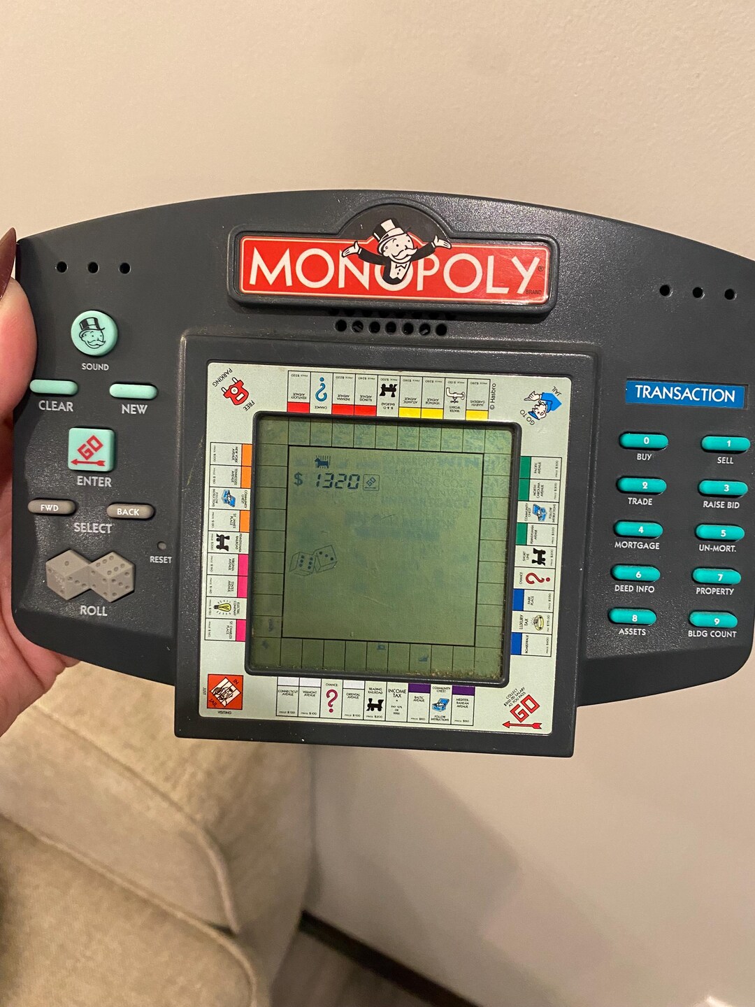 Hasbro Monopoly Vintage Handheld Game - Etsy