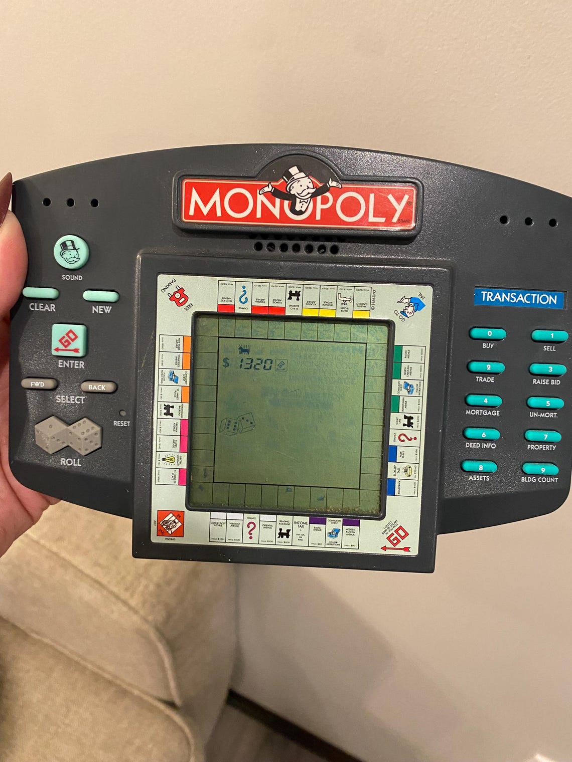 Hasbro Monopoly Vintage Handheld Game - Etsy