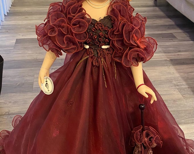 EXTREMELY RARE Delton Limited Edition Victorian Porcelain Collectible ...