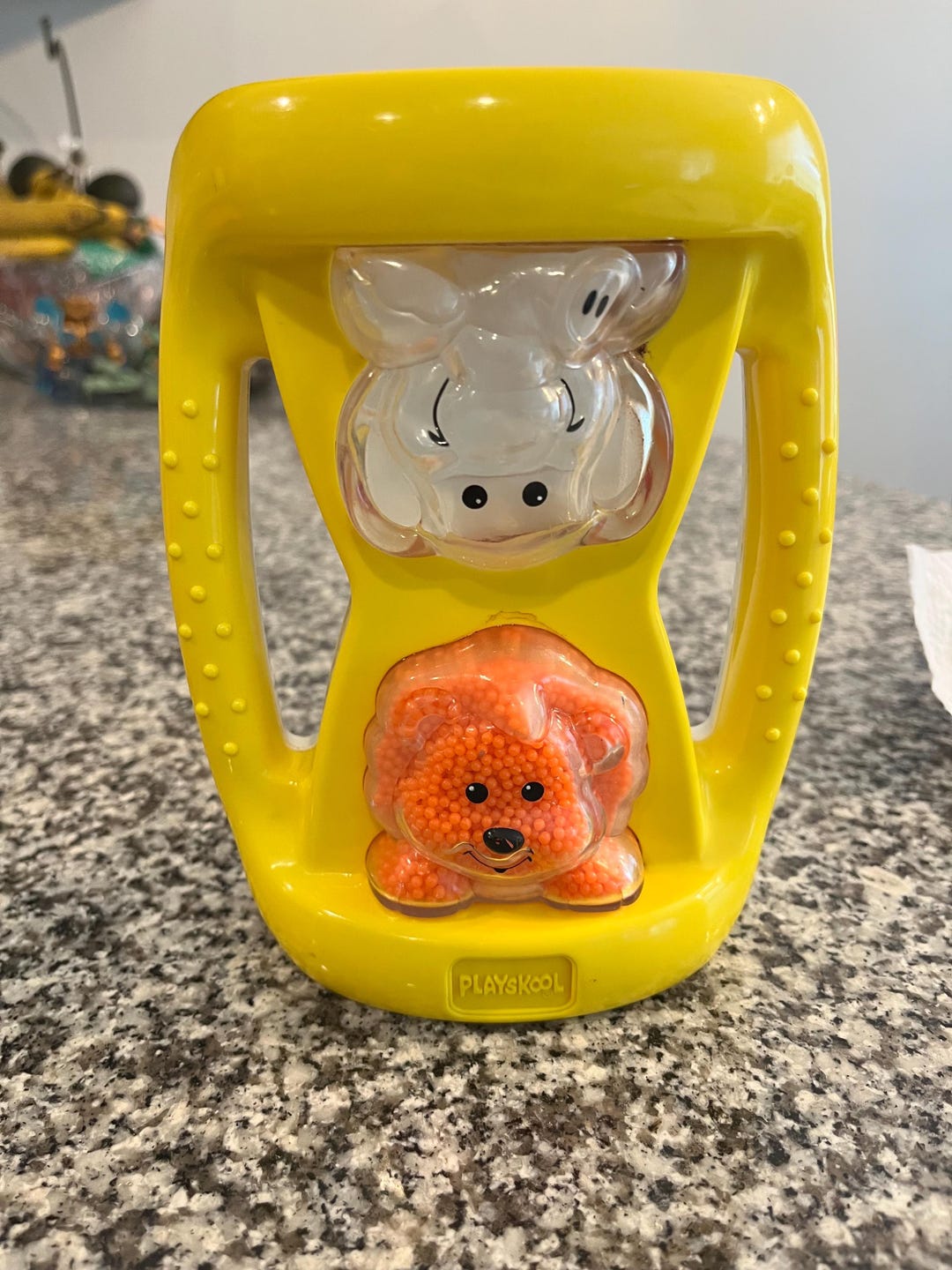 Vintage 1996 Playskool Color Surprise Hour Glass Baby Toddler Toy ...