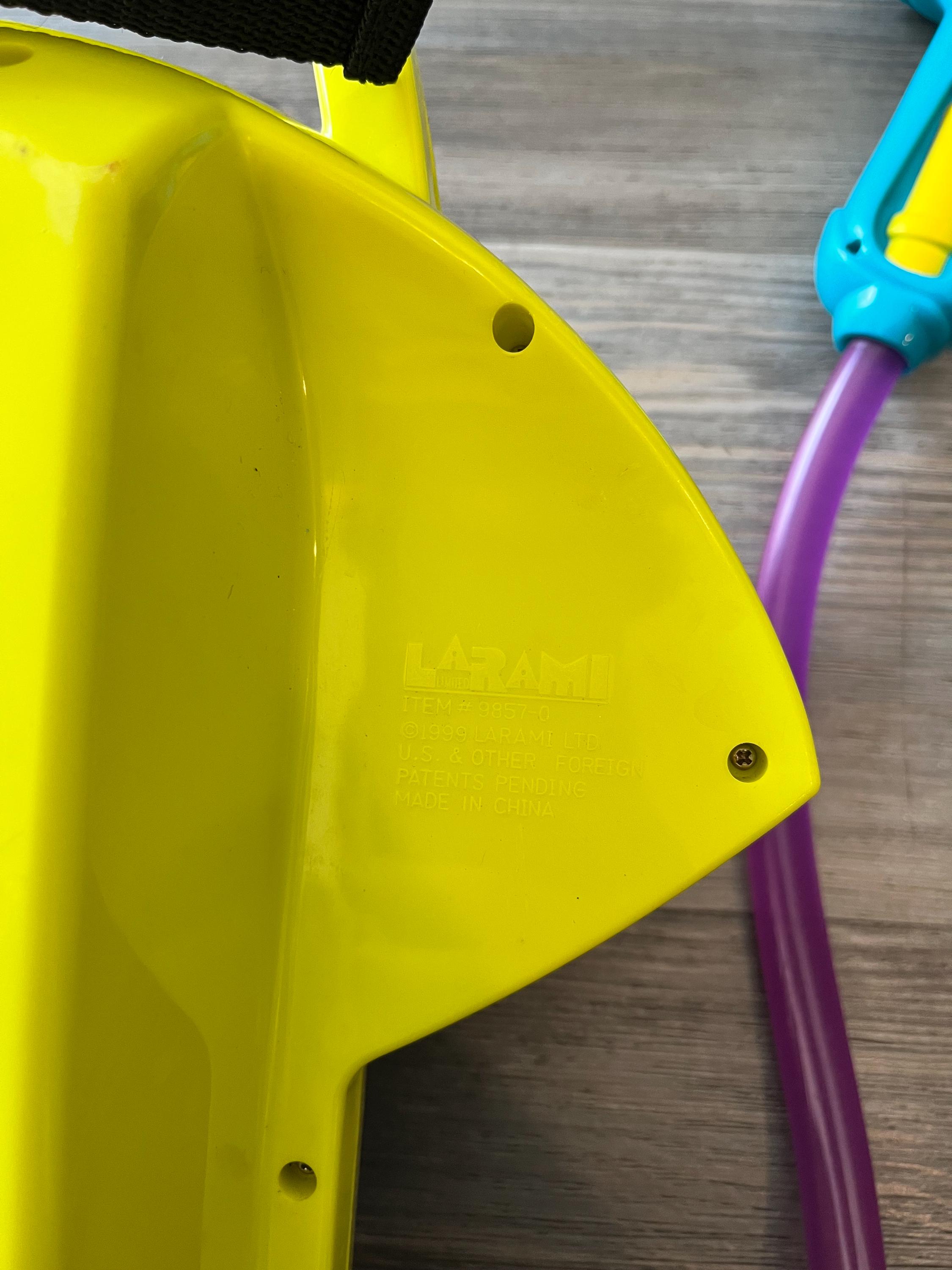 Vintage Super Soaker Super Charger BIG TROUBLE Backpack Constant ...