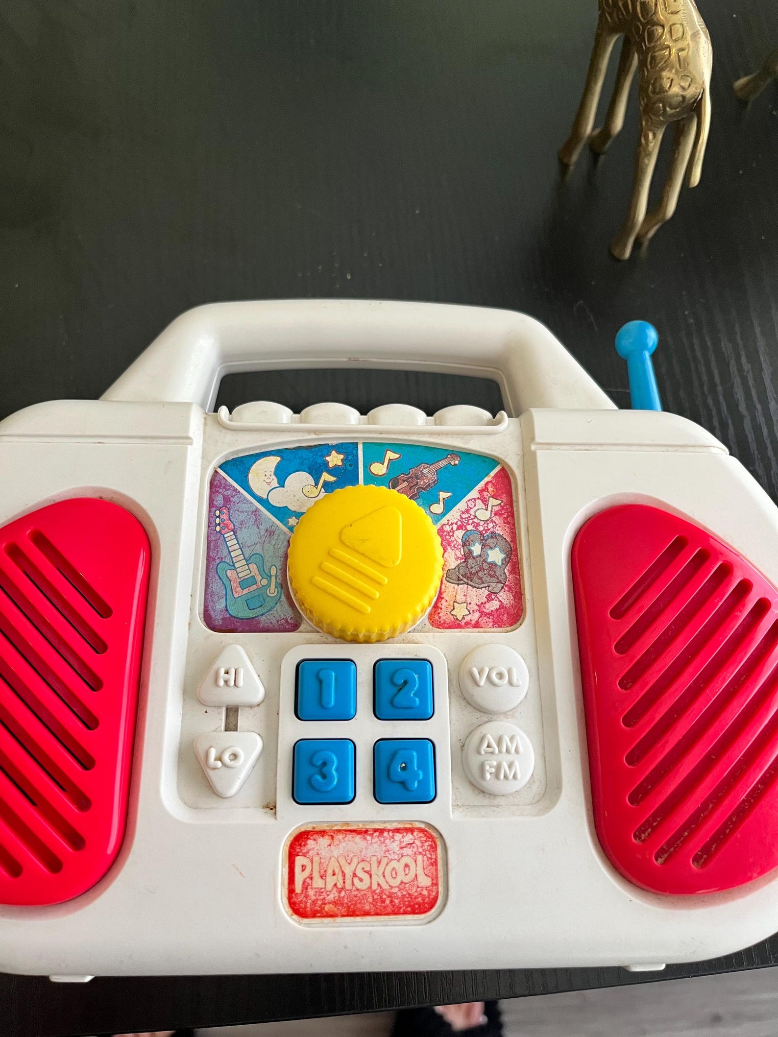 1995 - WORKS GREAT! Vintage Playskool Kids Boombox Radio Works Great - Etsy