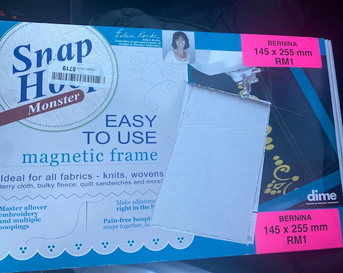 Snap Hoop Monster for Baby Lock/brother 145x255 Magnetic Embroidery ...