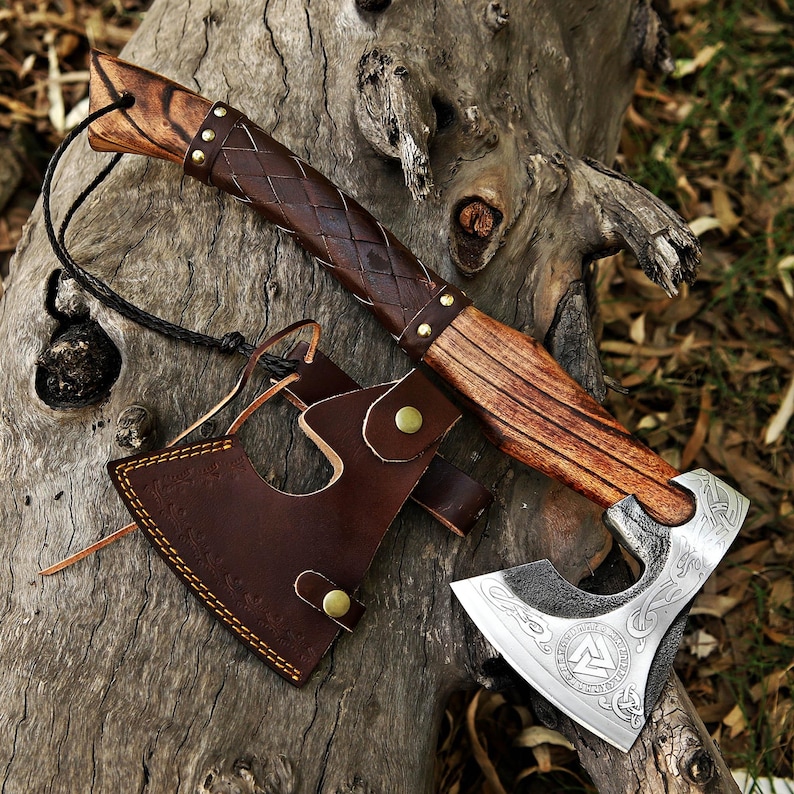 Hand Forged Viking Axe Custom Made Viking Gift for Wedding Occasions ...