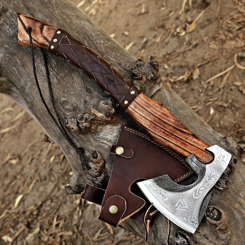 Hand Forged Viking Axe Custom Made Viking Gift for Wedding Occasions ...