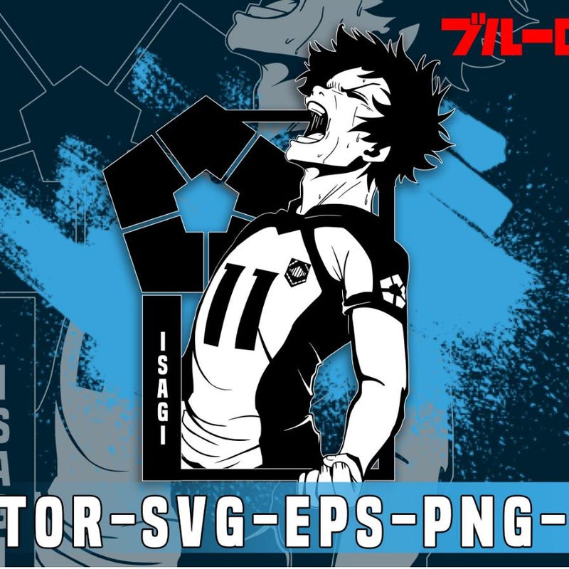 Topo de bolo blue lock para imprimir - Etsy Portugal