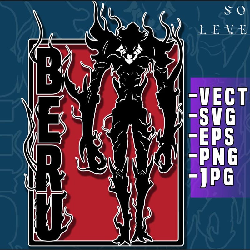 Solo Leveling Svg - Etsy