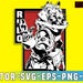 Anime / Manga Marks - SVG, PNG, JPG - Digital Cut Files, Commercial Use ...