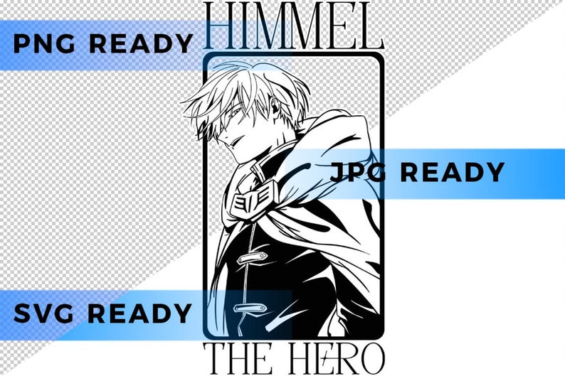 Himmel the Hero Frieren SVG 1 - Etsy
