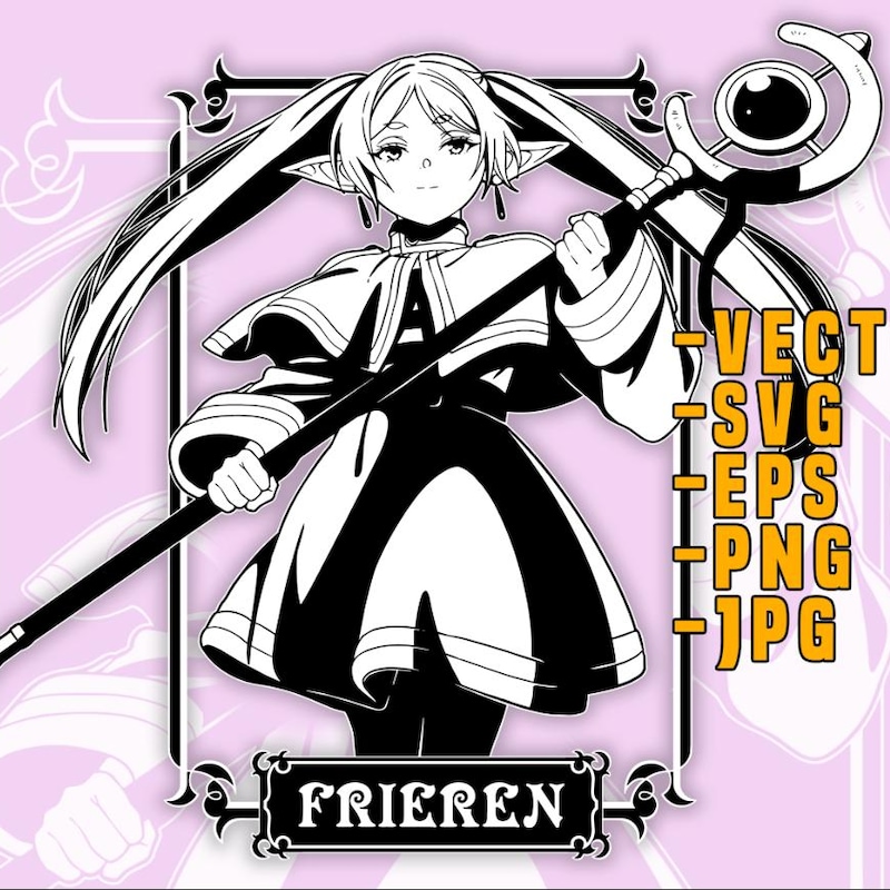 Frieren Png - Etsy