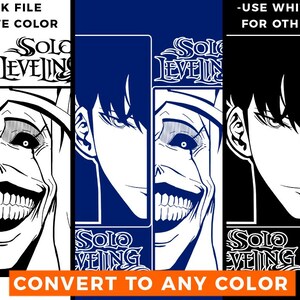 Solo Leveling Sung Jinwoo.5 SVG - Etsy