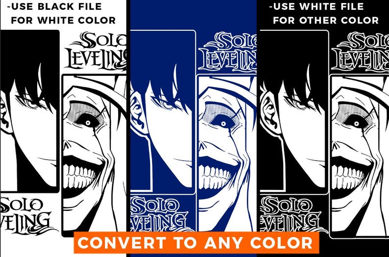 Solo Leveling Sung Jinwoo.5 SVG - Etsy