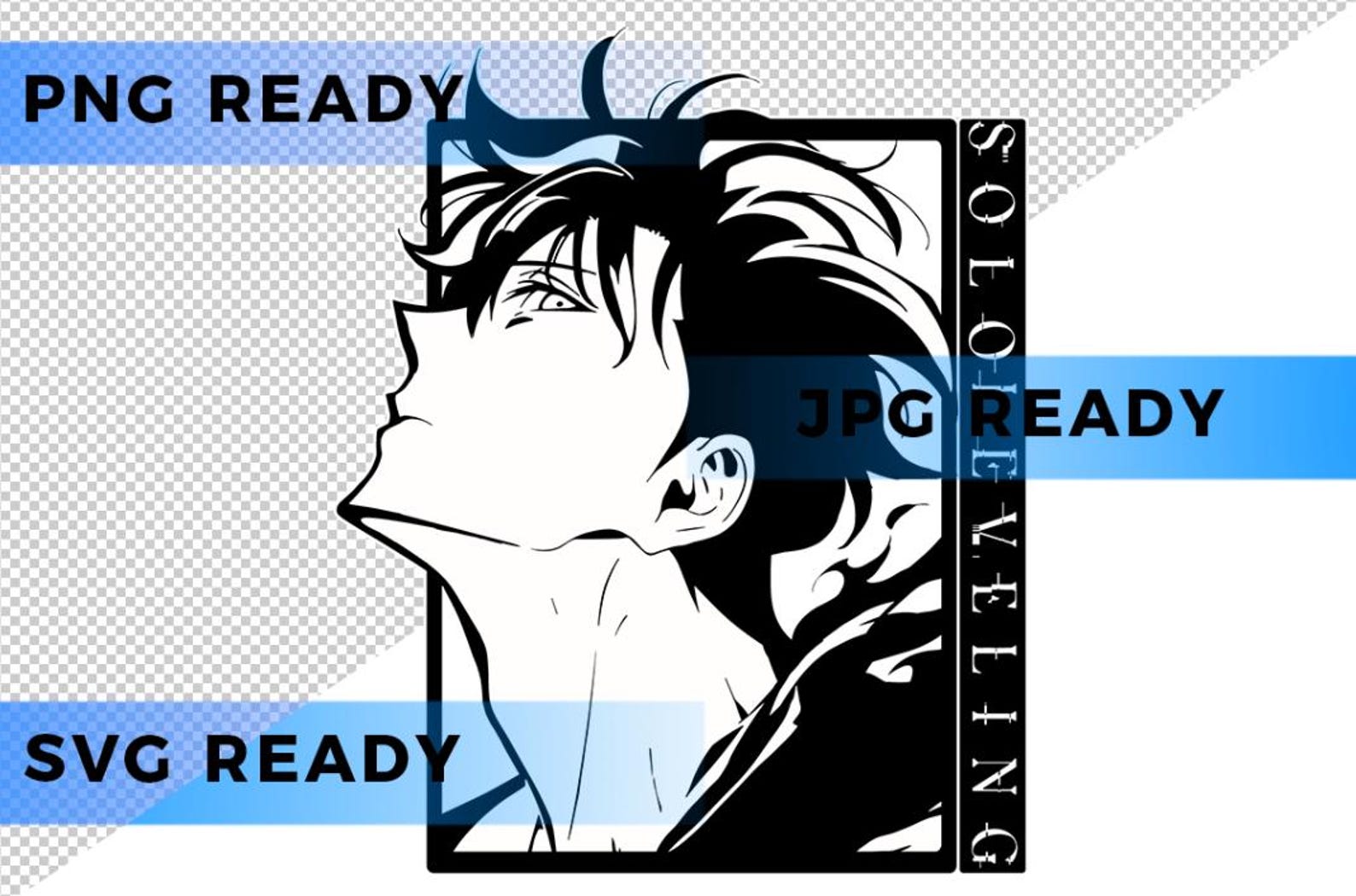 Solo Leveling Sung Jinwoo. 2 SVG - Etsy