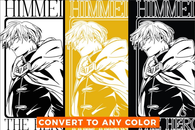 Himmel the Hero Frieren SVG 1 - Etsy