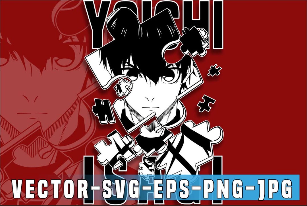 Blue Lock Isagi Yoichi.2 U-20 SVG - Etsy