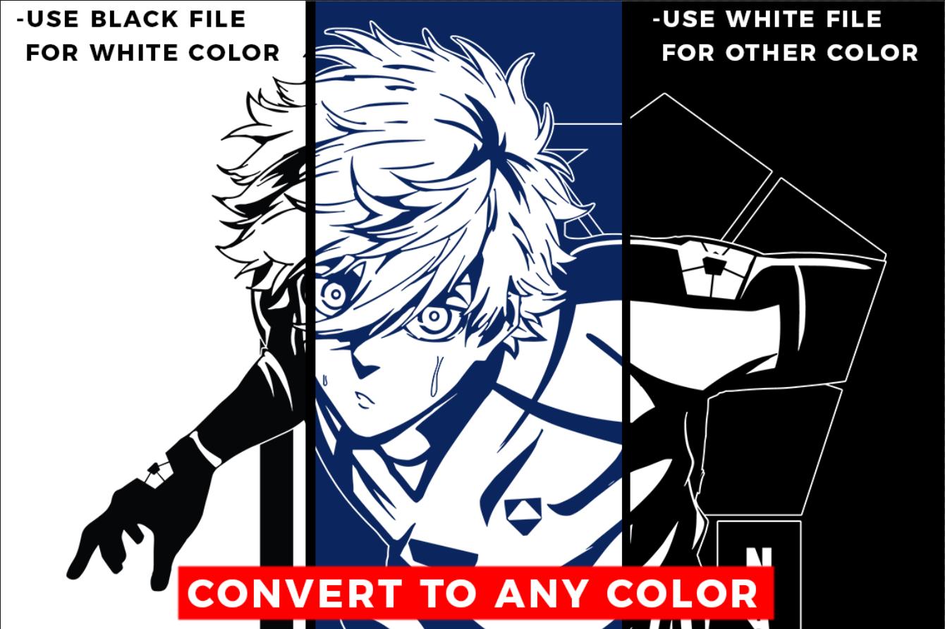 Blue Lock Nagi Seishiro U-20 SVG - Etsy