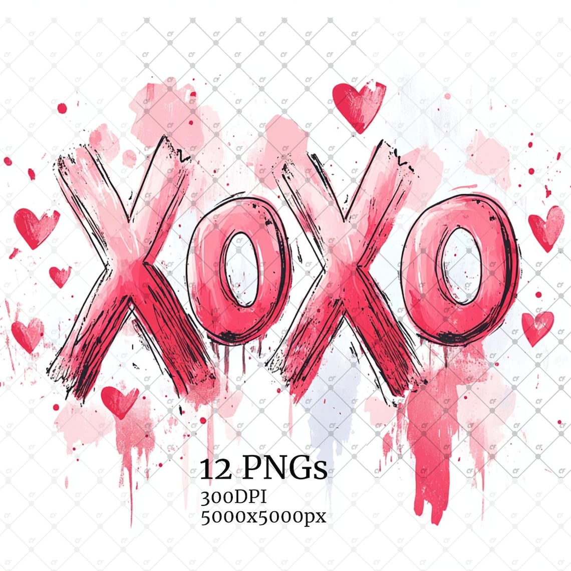 XOXO Png ,valentine Clipart, Valentines Day Png, Valentine PNG Designs ...