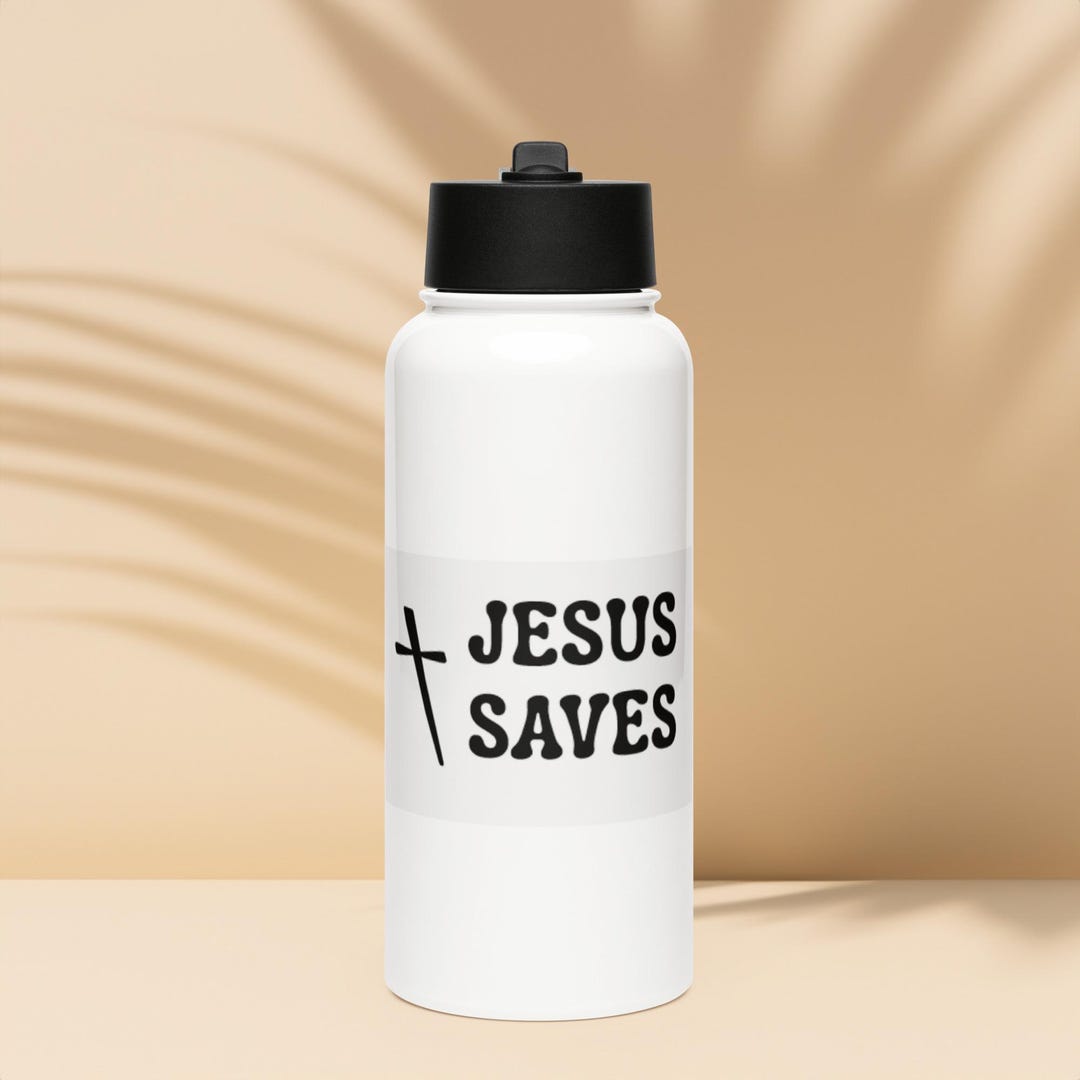 Christian Water Bottle Christian Based Water Bottle Faith Based Bottle ...