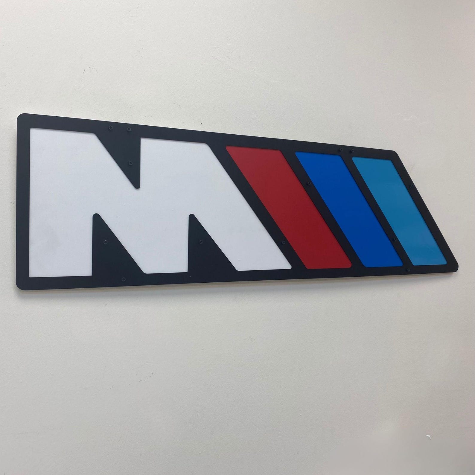 BMW M Logo Sign, Garage Sign, Mancave Decor,gift for Bmw Fan's , BMW M ...