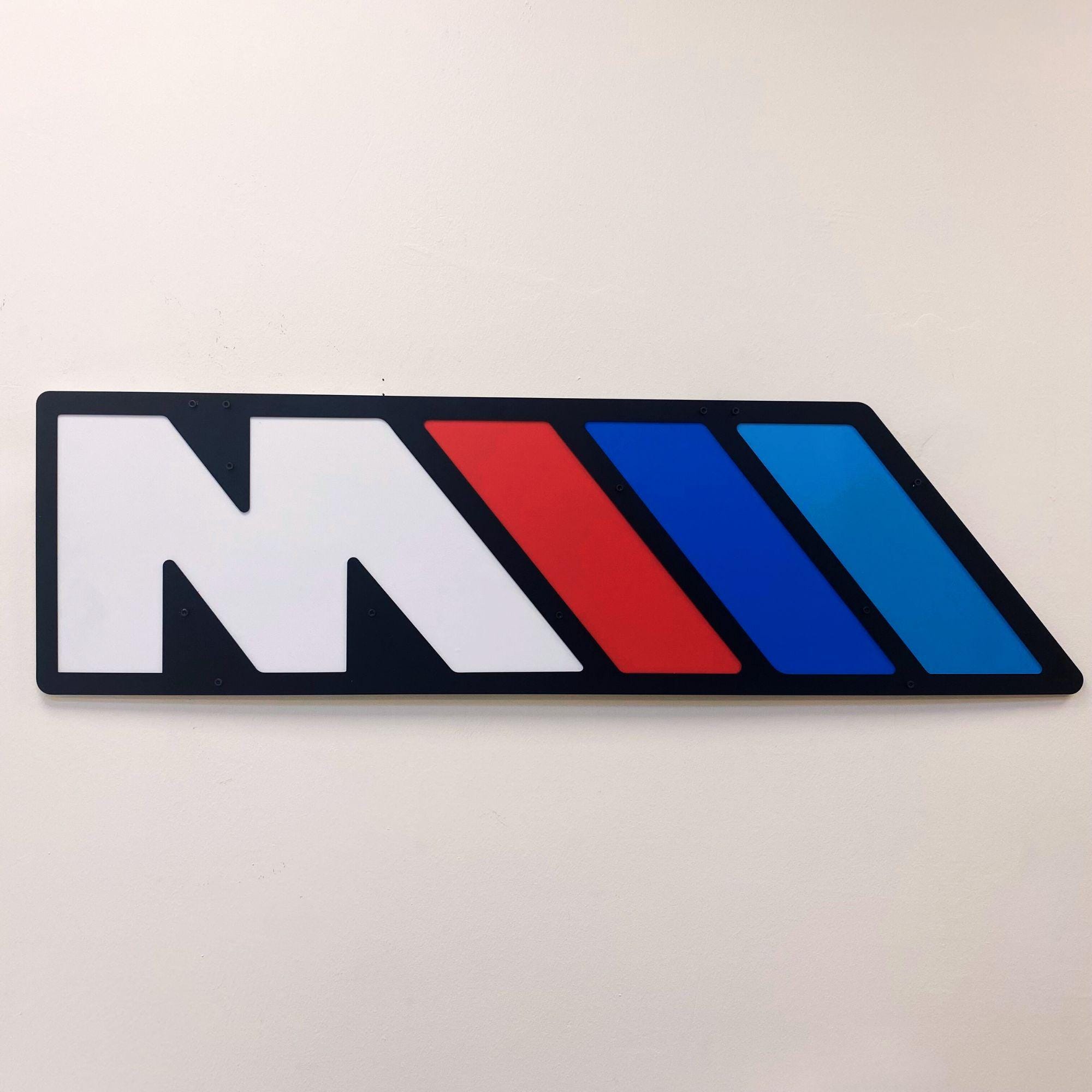 BMW M Logo Sign, Garage Sign, Mancave Decor,gift for Bmw Fan's , BMW M ...