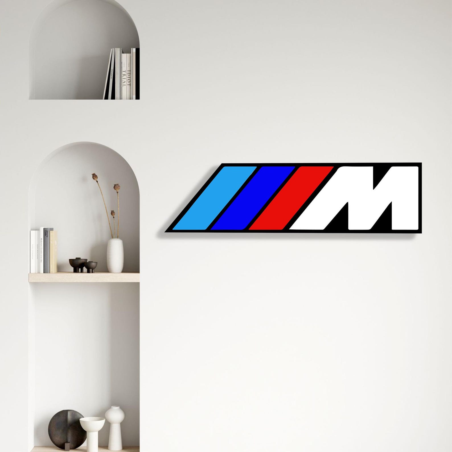 BMW M Logo Sign, Garage Sign, Mancave Decor,gift for Bmw Fan's , BMW M ...