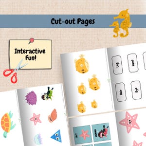 Ocean Busy Book, Busy Book Printable, Montessori Busy Book, Printable ...