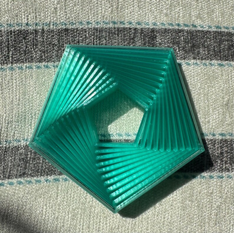 Interlocking Pentagon Fidget - Etsy