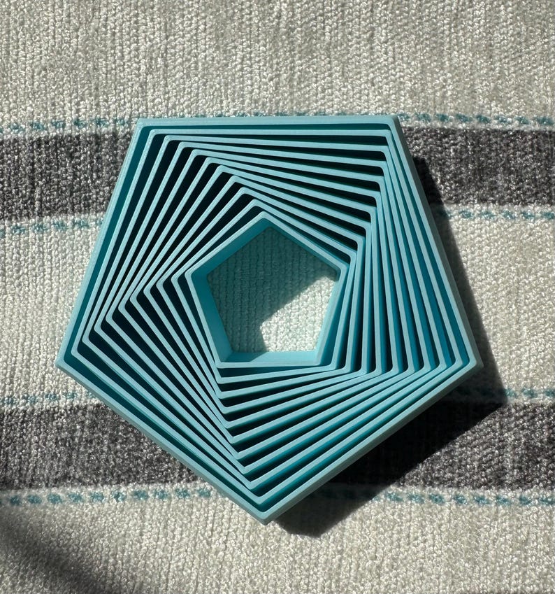 Interlocking Pentagon Fidget - Etsy