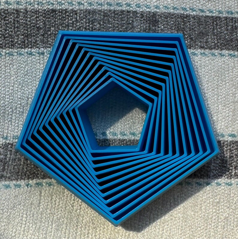 Interlocking Pentagon Fidget - Etsy