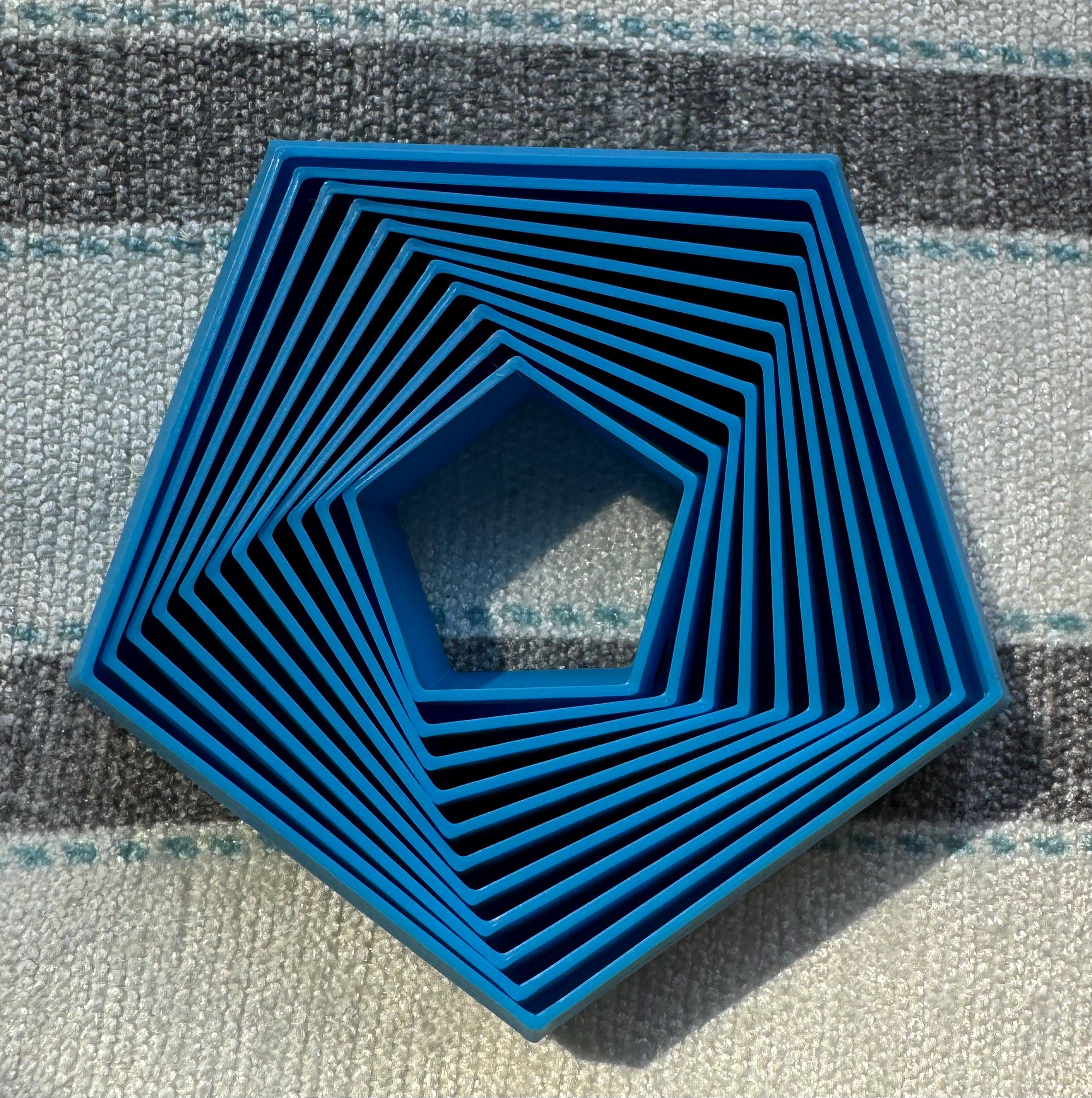 Interlocking Pentagon Fidget - Etsy