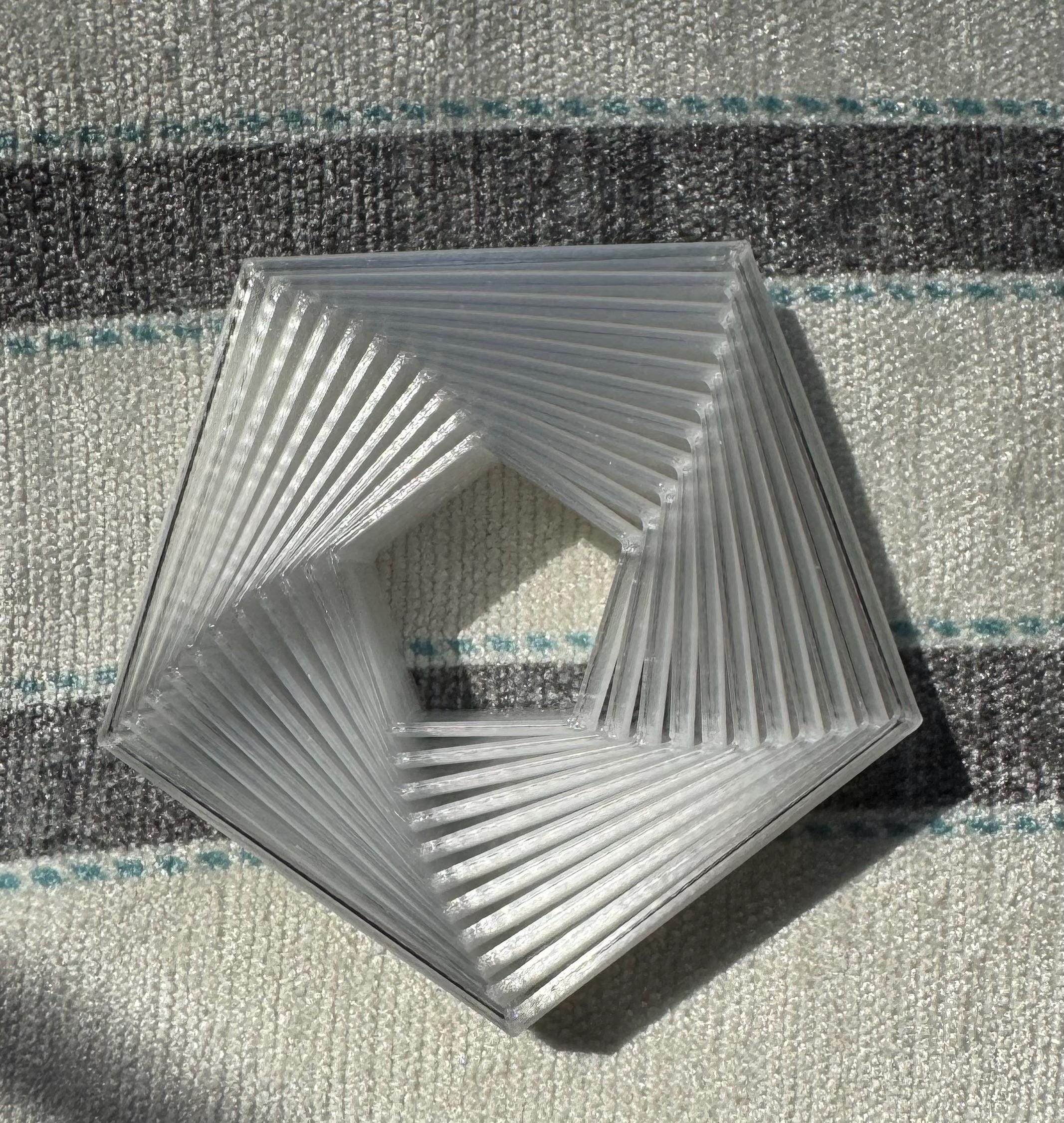 Interlocking Pentagon Fidget - Etsy