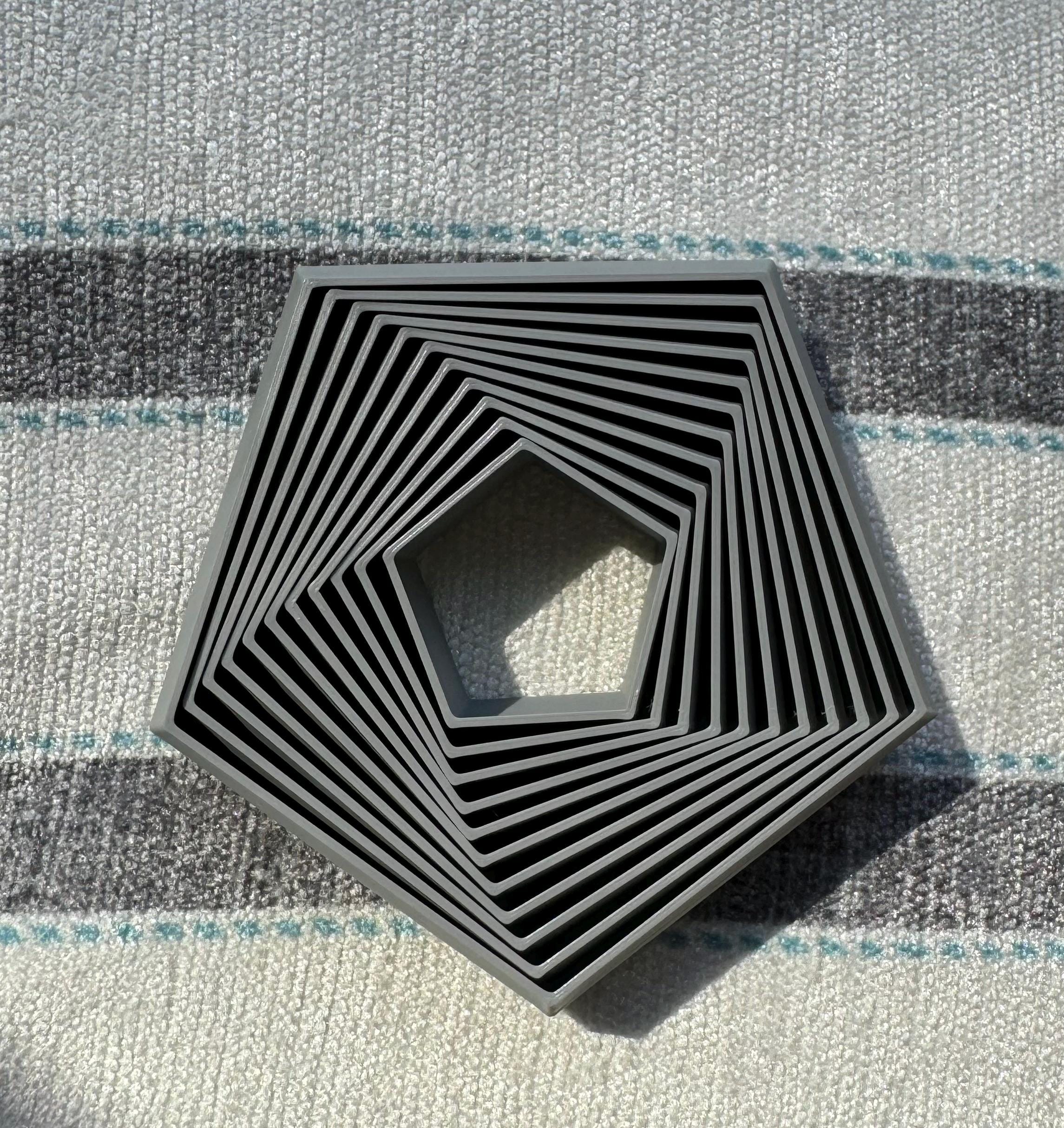 Interlocking Pentagon Fidget - Etsy