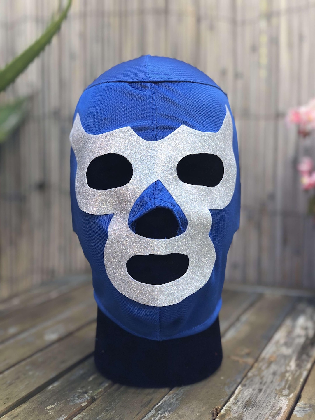 Blue Demon Mexican Wrestling Mask | Lucha Libre Halloweenr - Etsy