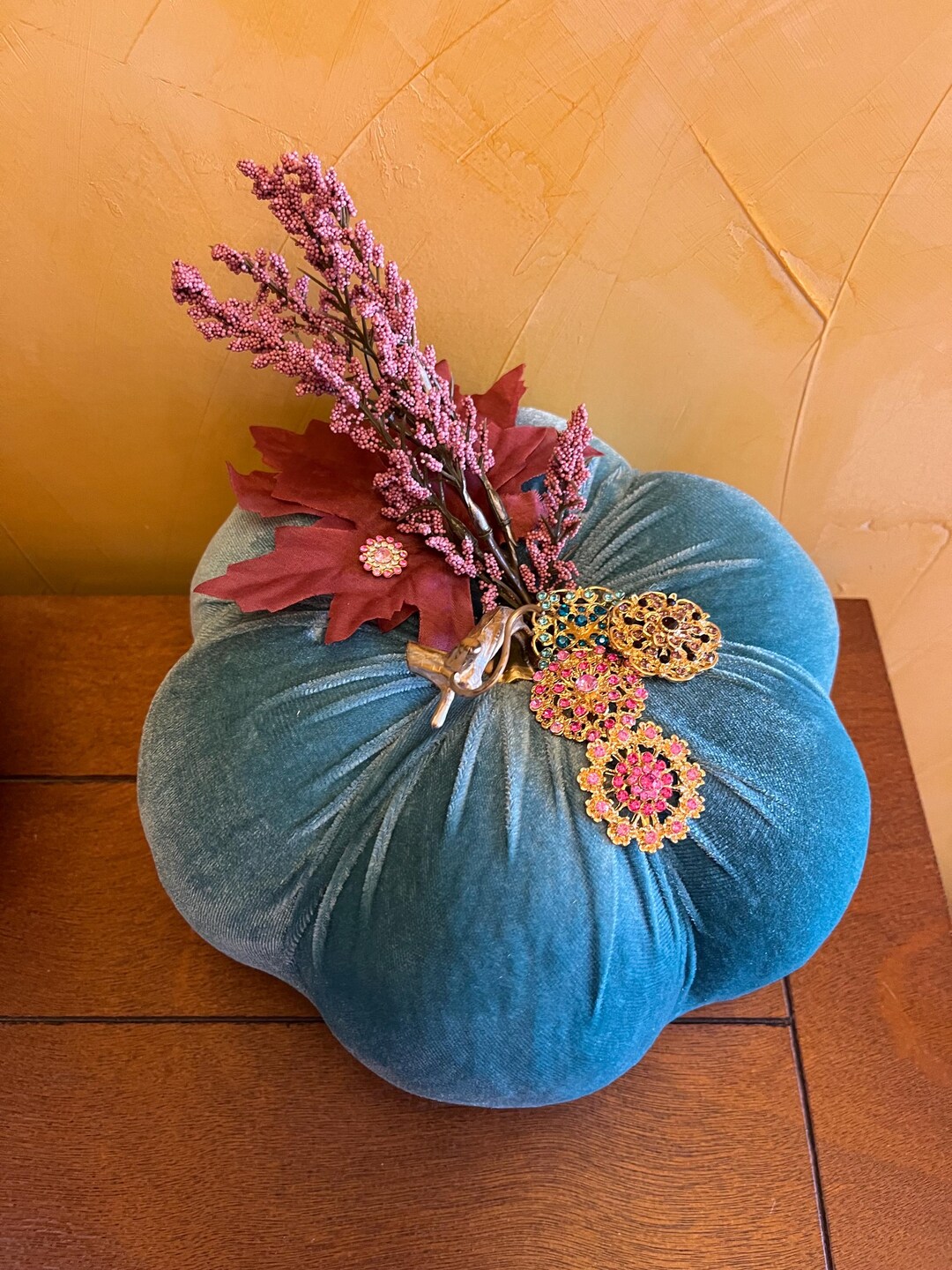 Fall Pumpkin With Bling - Etsy