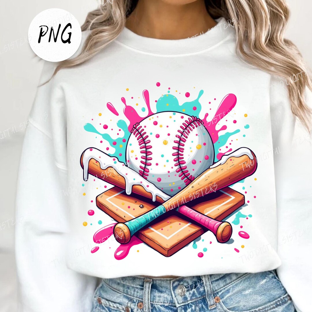 SOFTBALL Drip Png,softball Drip PNG, Softball T-shirt,baseball Png ...