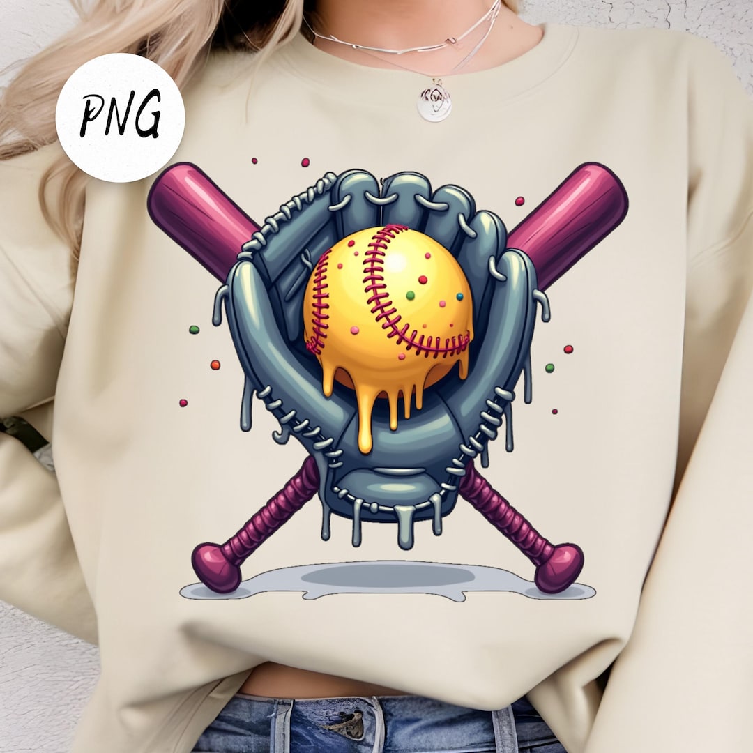 SOFTBALL Drip PNG, Baseball Drip Png,softball Drip PNG, Softball T ...