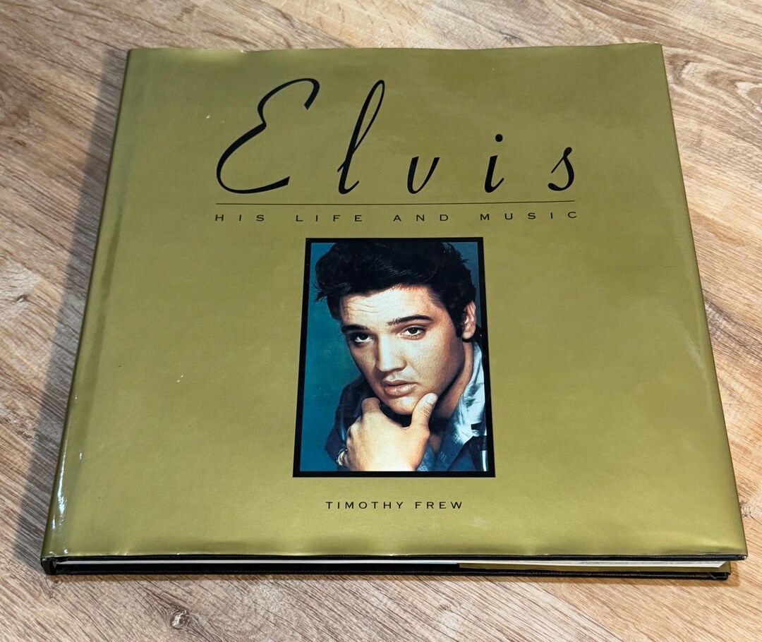 Vintage 1997 Elvis His Life and Music by Timothy Frew Hardcover Book ...