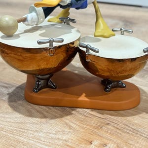 Figura de porcelana de WDCC Donald Duck Timpani Tremor Symphony Hour ...