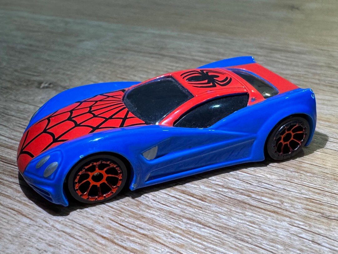 Vintage 2006 Blue & Red Spiderman Car From MGA- Very Good Condition - Etsy
