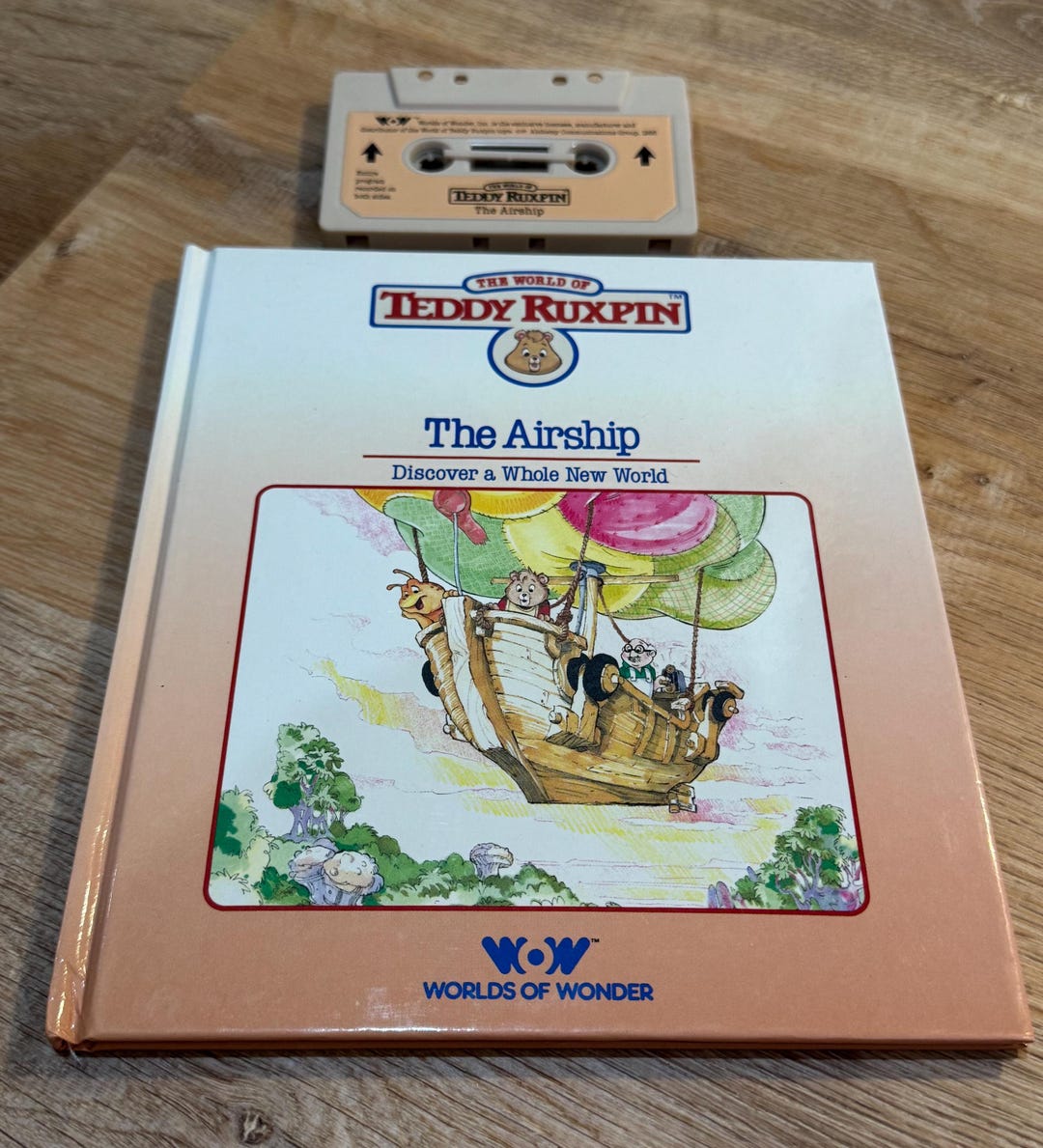 Vintage 1985 Teddy Ruxpin the Airship-discover a Whole New World ...